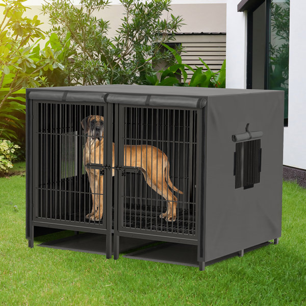 Tucker Murphy Pet™ 52 Inch Dog Crate With Divider Panel, Heavy Duty Pet ... Tucker Murphy Pet™ 52 Inch Dog Crate With Divider Panel, Heavy Duty Pet ...